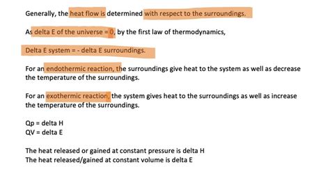 SOLVED Explain how calorimetry works to calculate ΔH or ΔE for a