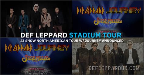 DEF LEPPARD JOURNEY Announce Joint 2024 North American Stadium Tour
