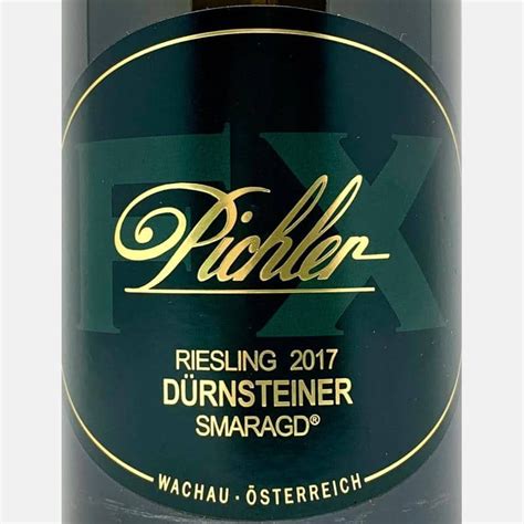Riesling Dürnsteiner Smaragd trocken 2017 F X Pichler Weißwein
