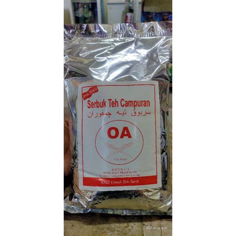 Serbuk Teh Timbang Cap Oa Kg Teh Sedap Kelantan Teh Tarik Serbuk