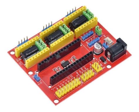 cnc shield v4 para arduino nano driver a4988 tienda de electrónica beeggle technology