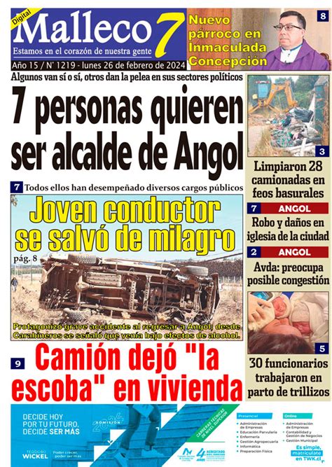 Edición Lunes 26 de Febrero de 2024 Malleco 7