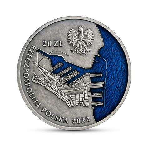 20 złotych 100 lecie Portu Gdynia monety gdynia pl sklep
