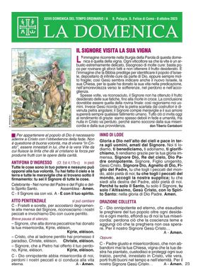 XXVII DOMENICA DEL TEMPO ORDINARIO A La Domenica