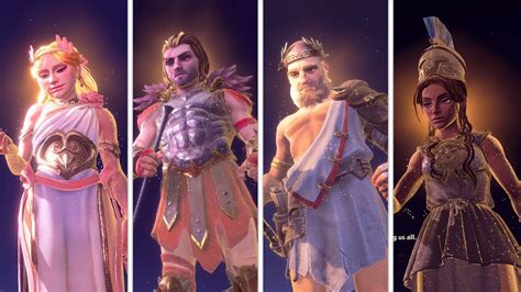 Freeing All Gods Cutscenes Immortals Fenyx Rising YouTube