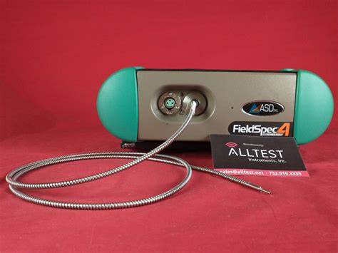 Fieldspec Asd Inc Field Portable Spectroradiometer Alltest