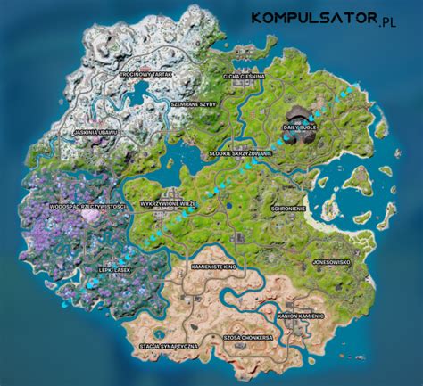 Mapa Fortnite Sezon 3 Rozdział 3