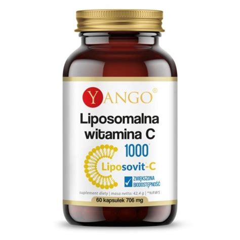 Yango Liposomalna Witamina C 1000 60 K Sklep EMPIK