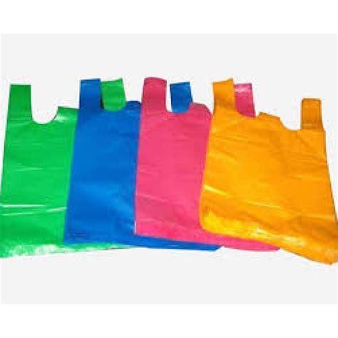 BIODEGRADABLE VIRGIN PLASTIC CARRY BAG PLAIN منصة صناعة