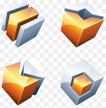 Компьютерные иконки Куб Геометрия Форма куб png PNGWing