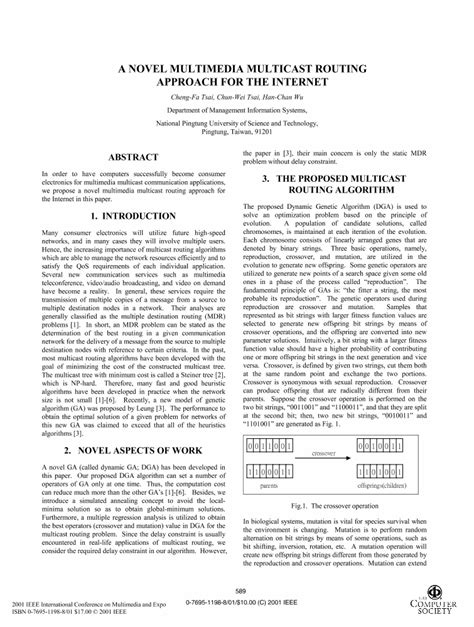a novel multimedia multicast routing approach for the internet ieee conference publication