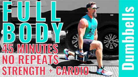 45 Minute Dumbbell Full Body Workout Fat Loss Maximizer Session YouTube