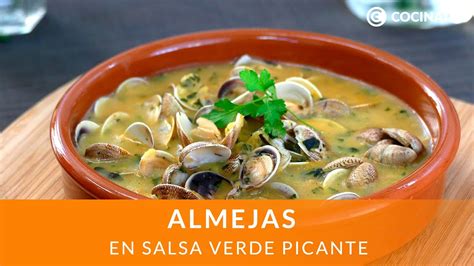 ALMEJAS o chirlas en SALSA VERDE picante Receta FÁCIL y RÁPIDA