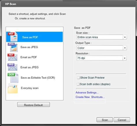 save scanned documents as pdf hp support community 5256775