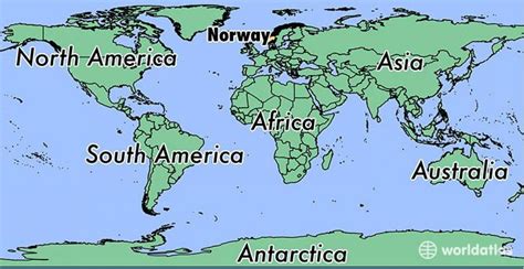 Norwegian World Map