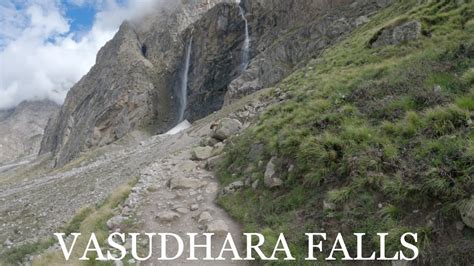 Vasudhara Falls Badrinath Chaar Dham Swarg Jaane Ka Raasta