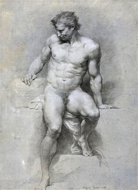 El Desnudo En El Arte Los Dibujos De Pompeo Batoni Migueldesnudo
