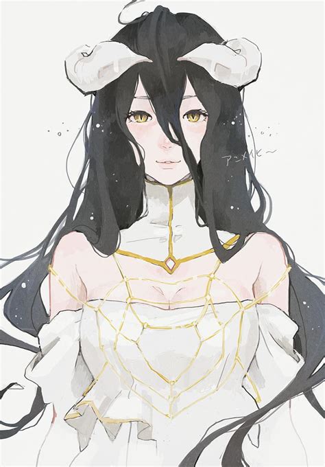 Albedo Overlord Drawn By Tae Danbooru