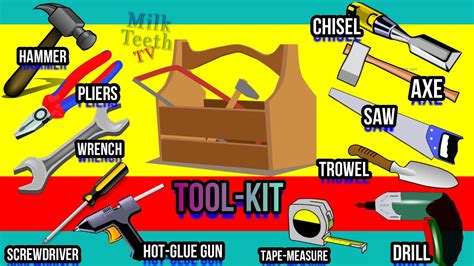 List Of Tools Learn Useful Tools Names In English With Pictures YouTube