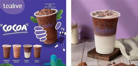 Tealive Menu Senarai Dan Harga Terkini Menumalay
