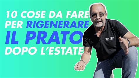 Cose Da Fare Per Rigenerare Un Prato Dopo Un Estate Molto Secca