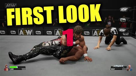 AEW Fight Forever Console Game NEW Screenshots Cover Reveal