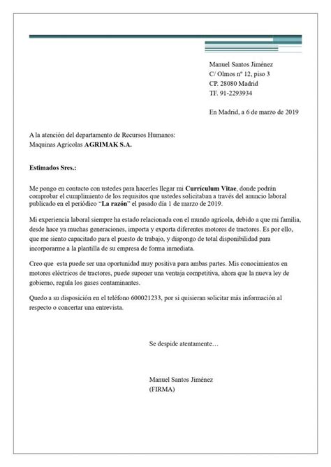 17 Modelos De Carta De Presentacion Ejemplos Y Plantillas Eroppa