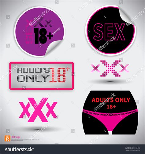 Xxx Sign Icon Adults Only Content Stock Vector Royalty Free 211182478 Shutterstock
