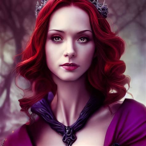Character Design Dark Beautiful Smiling Evil Midjourney Openart