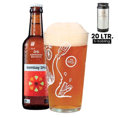 Køb Nørrebro Bombay IPA ØKO IBU43 6 5 20 Ltr Fustage cese dk