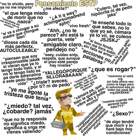 Pensamientos ESTP Tipos De Personalidad 16 Personalidades Besos De