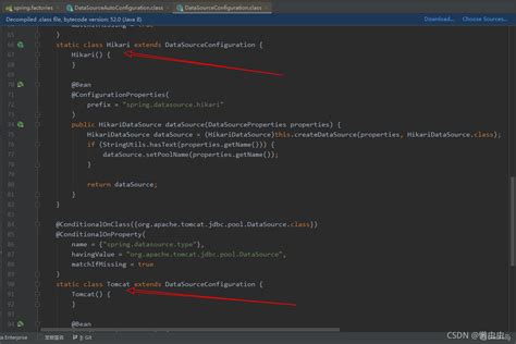 springboot2数据库连接池自动装配原理，以及如何配置使用其他的数据库连接池（druid）为例 springboot连接数据库原理 csdn博客