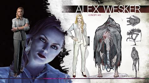 EvilFiles Biografia Alex Wesker EvilHazard