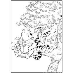 Coloriages Winnie l Ourson Films d animation Dessins à colorier