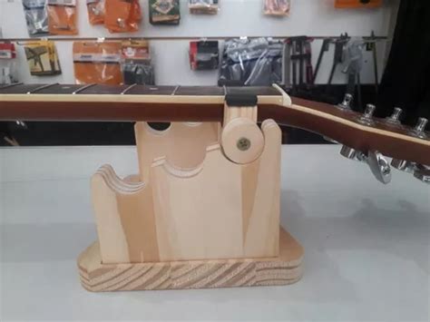 Suporte Bra O Viol O Guitarra Regula Altura Aeda Luthieria