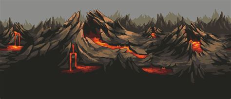 Surface Hell Background By Pukahuna Pixel Art Trill Art Pixel Art