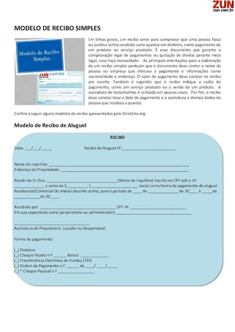 PDF MODELO DE RECIBO SIMPLES Cdn Blogcamp Br Modelo De Recibo