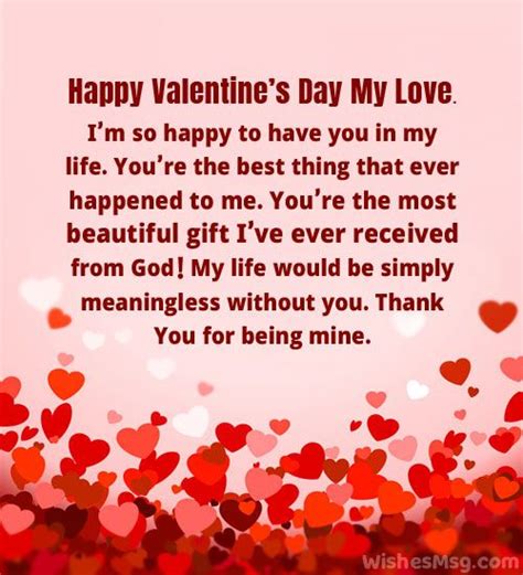 Valentines Day Paragraphs For Her WishesMsg Happy Valentines Day