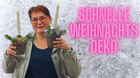 Schnelle Weihnachtsdeko Selber Machen Deko Tipp F Rs B Ro Youtube