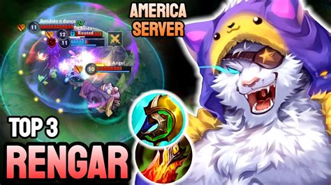 Wild Rift Top 3 Rengar Challenger Full Ranked YouTube