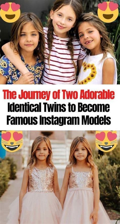 The Journey Of Two Adorable Identical Twins To Become Famous Instagram
