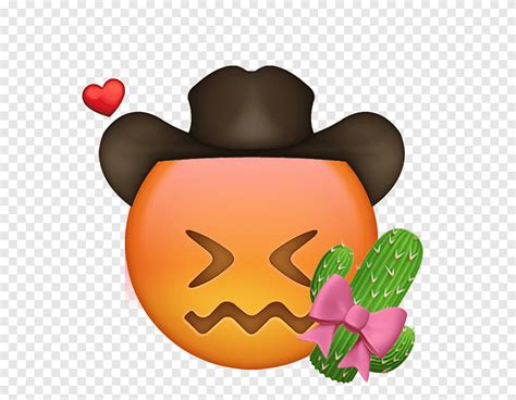 Emoji Visage Avec Des Larmes De Joie Emoji Cowboy Émoticône