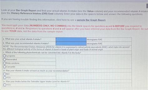 Look At Your Bar Graph Report And Find Your Actual Chegg