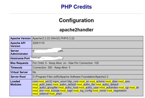 Apache How To Get Mod Rewrite To Appear In Php Ini Stack Overflow