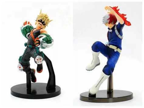 MY HERO ACADEMIA DXF Katsuki Bakugou Todoroki Shoto 2 PCS Toy Action