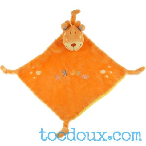 Toodoux spécialiste en sos doudou girafe bruin orange