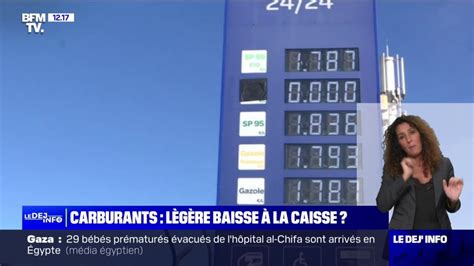 Carburants malgré une légère baisse à la caisse les prix à la pompe