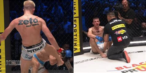 KSW 86 Jakub Wikłacz vs Sebastian Przybysz faul i remis w czwartej