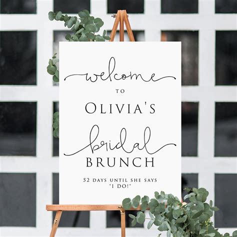 Wedding Shower Signs Bridal Shower Welcome Sign Wedding Welcome Signs