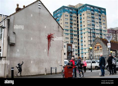 Banksy Confirms New Valentine S Bristol Mural Is His World Famous